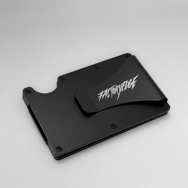 Factory Edge DRS Metal Wallet Black