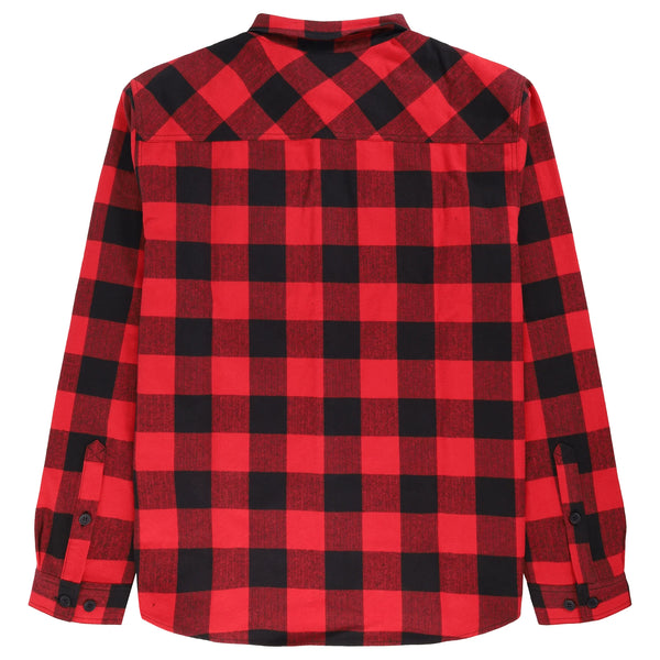 Metal Mulisha Mens Jacked Flannel Red | Factory Edge